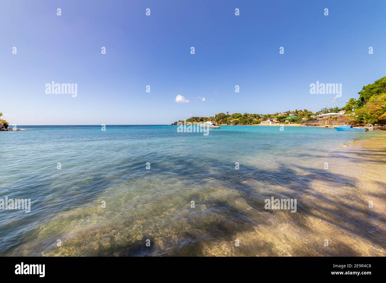 Saint Vincent and the Grenadines, Indian Bay Stock Photo - Alamy