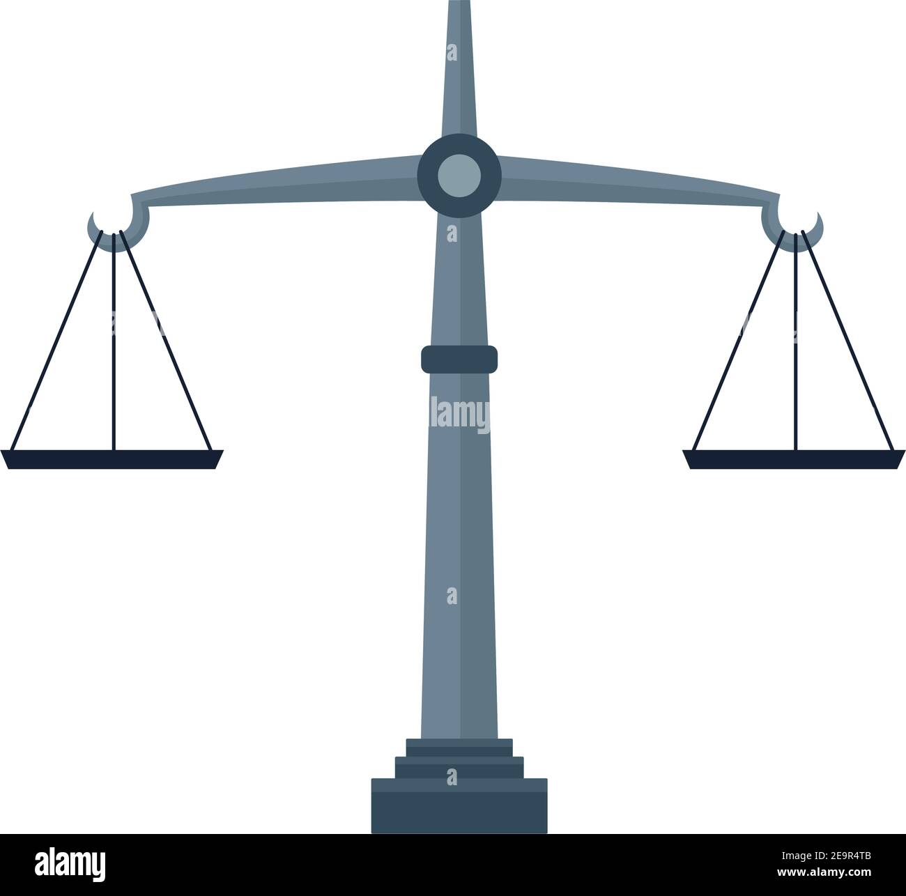 equality scale balance isolated icon vector illustration design Stock ...