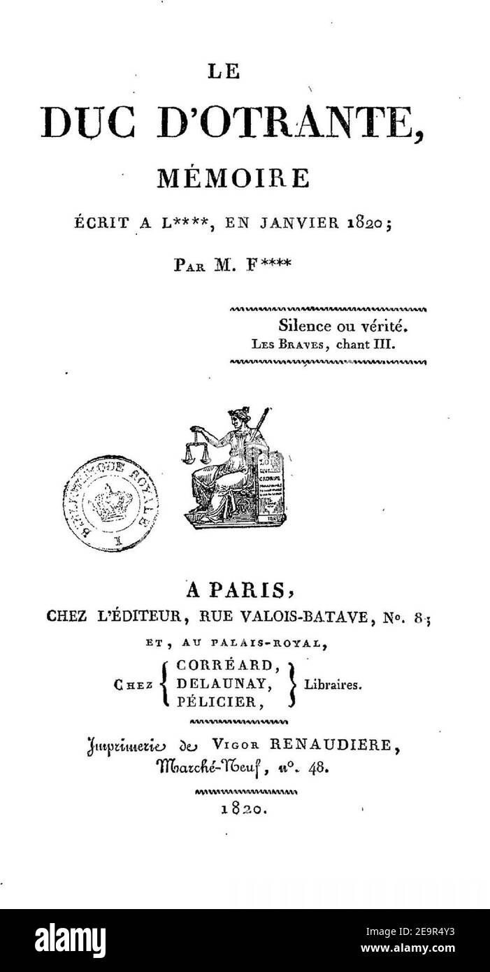 Joseph fouche hi-res stock photography and images - Alamy