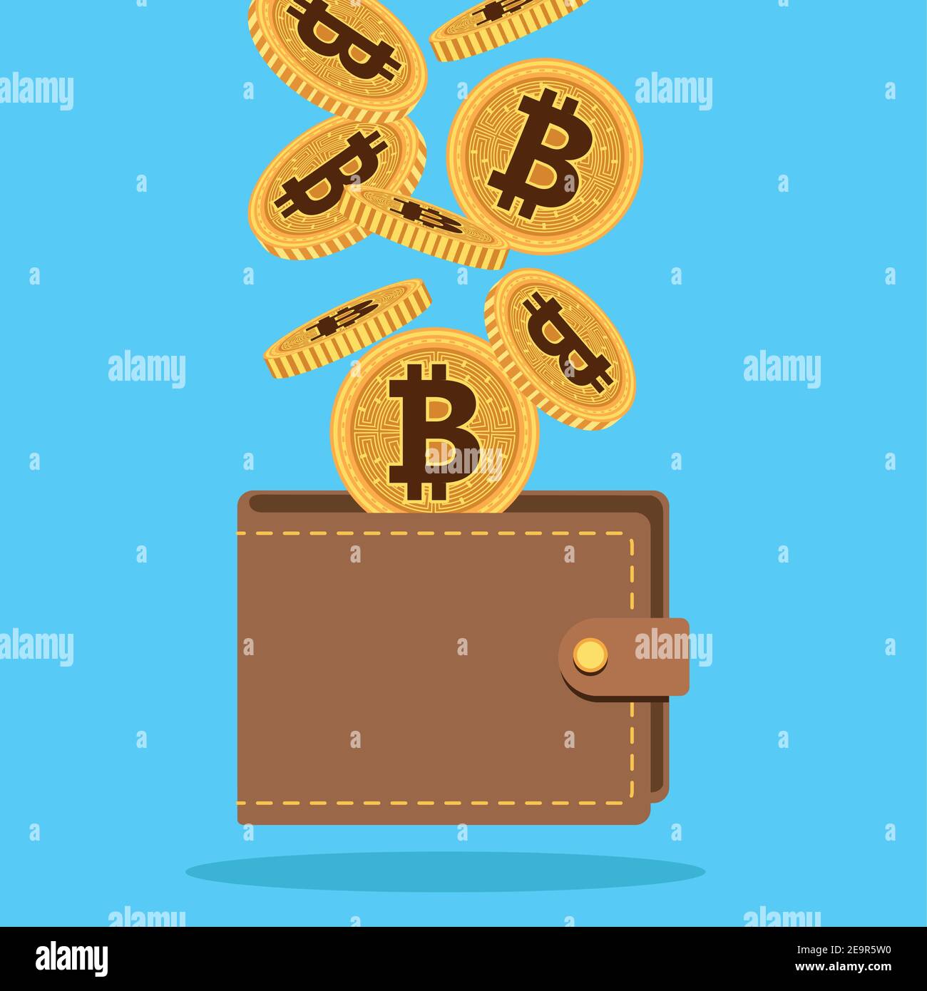 Cyber wallet Stock Vector Images - Alamy