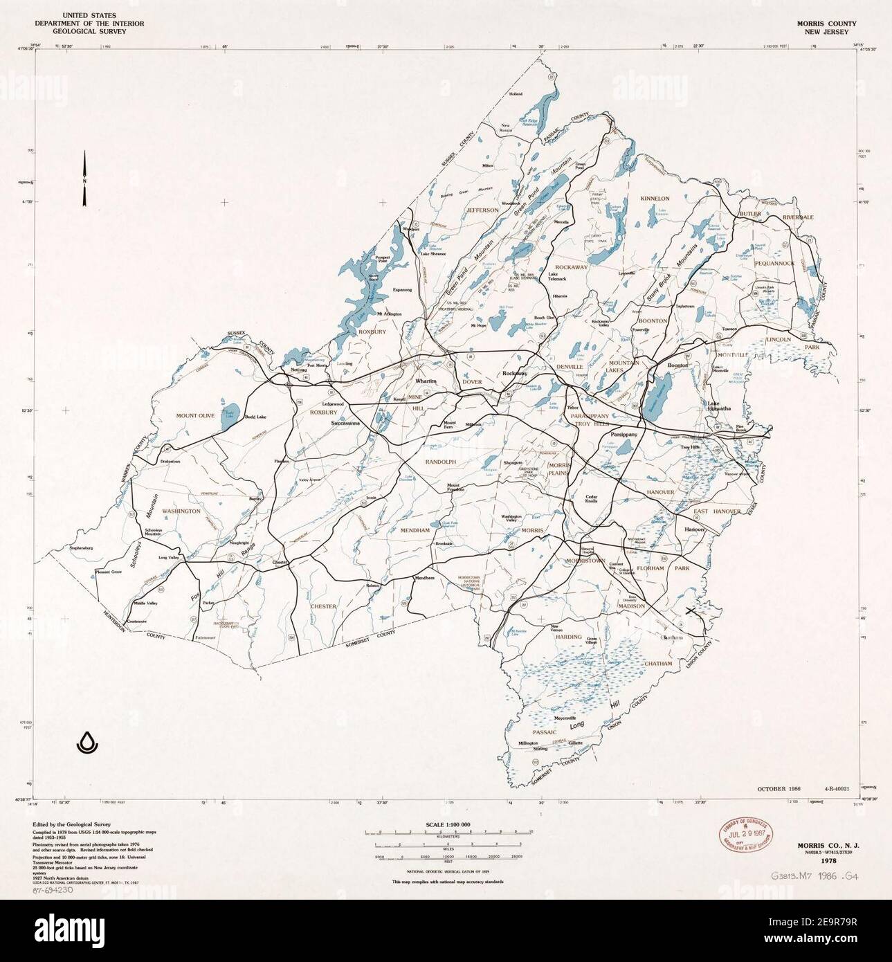 Morris county new jersey hi-res stock photography and images - Alamy