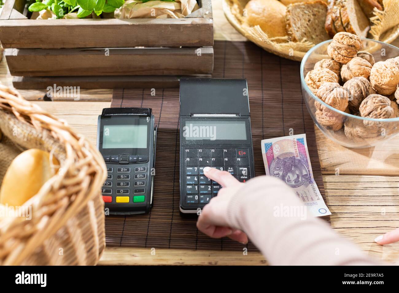 Driving into the cash register hi-res stock photography and images - Alamy