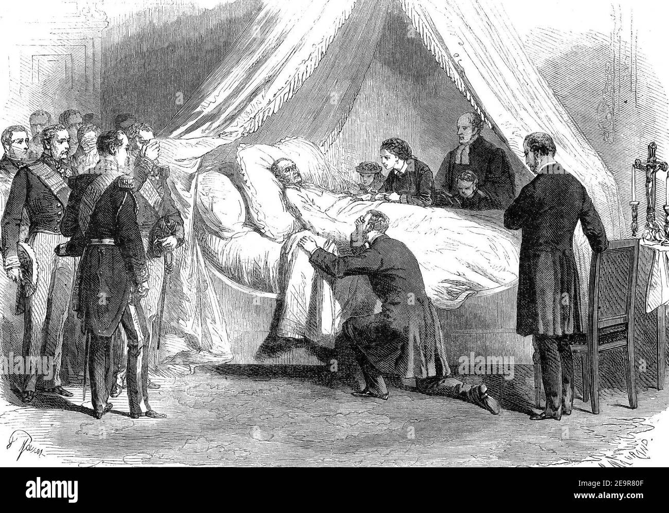 Mort du roi Léopold Ier de Belgique le 10 décembre 1865 - Janet Stock ...