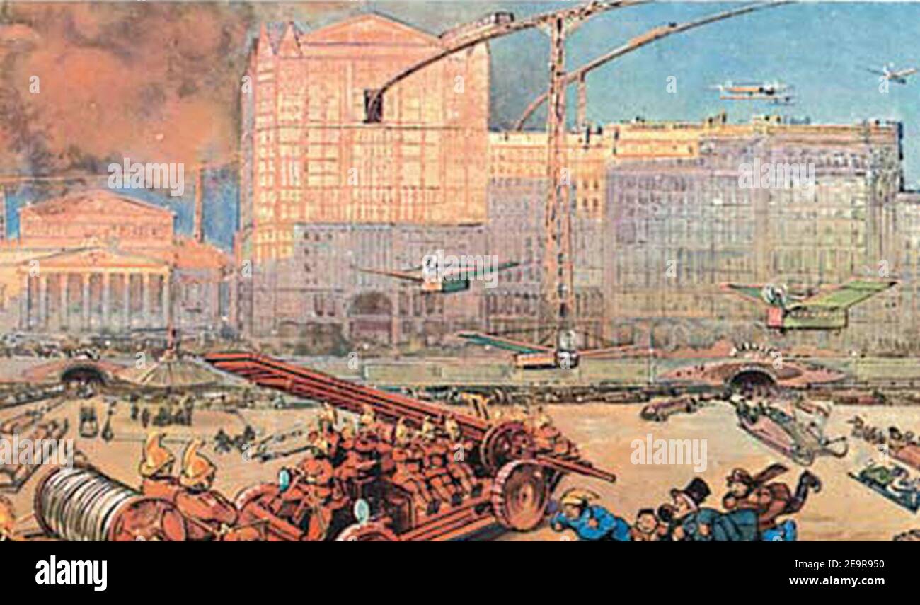 Moscow in xxiii century moscow hi-res stock photography and images - Alamy