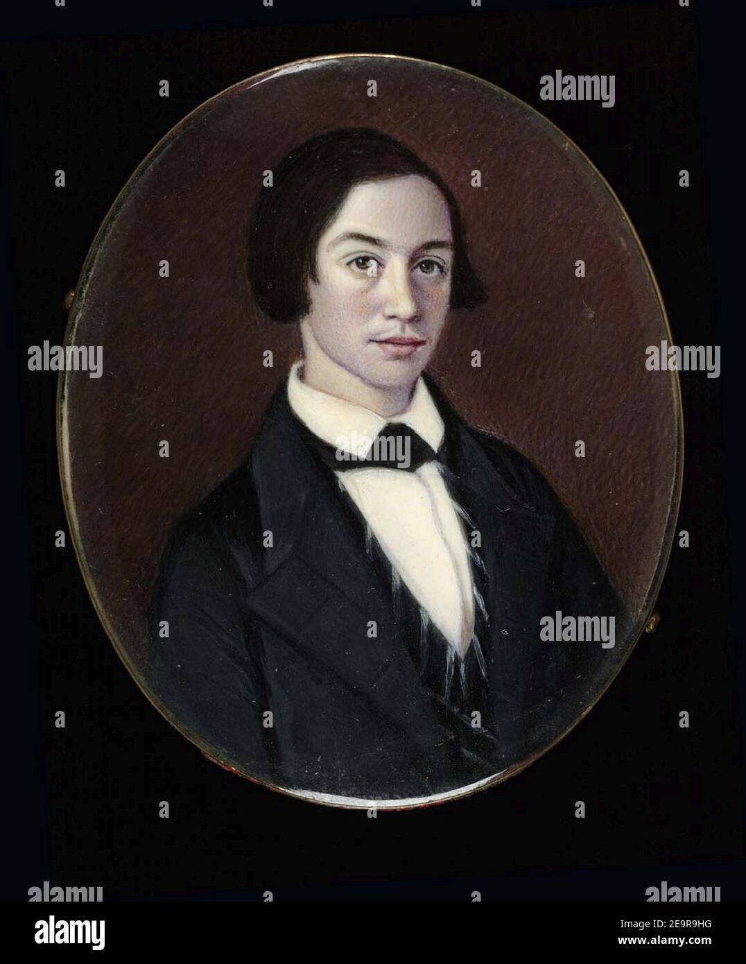 Moses B. Russell - Portrait of a Gentleman Stock Photo - Alamy