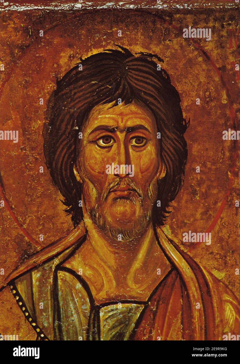 Moses Icon Sinai 13th century detail Stock Photo - Alamy