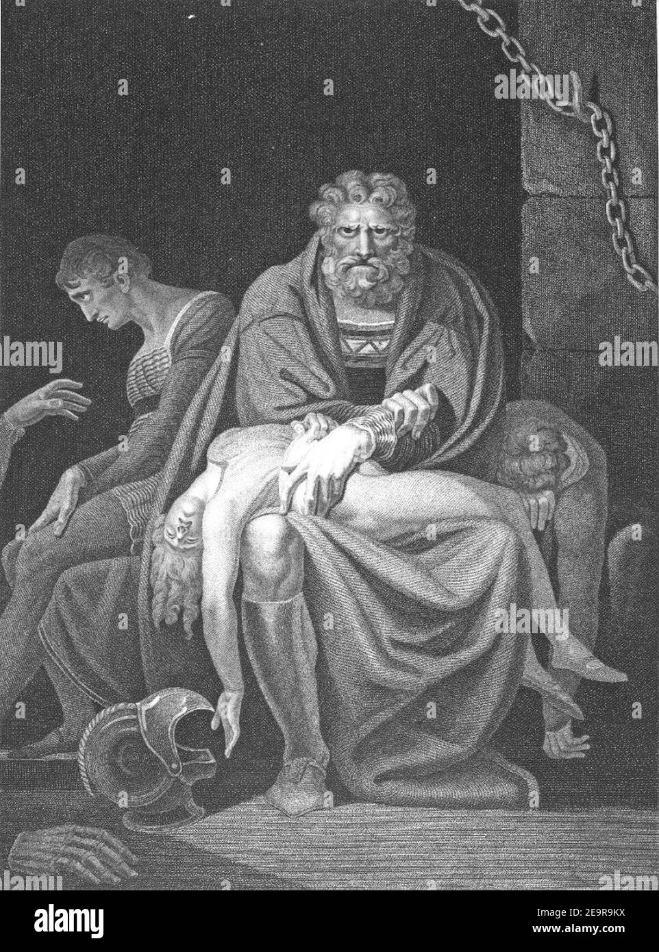 Moses Haughton Jr. - Ugolino, 1809 Stock Photo - Alamy