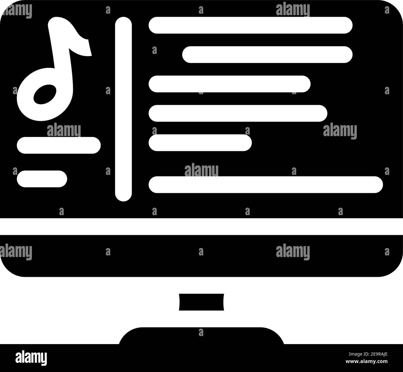 Shopping relax therapy black icon hi-res stock photography and images ...