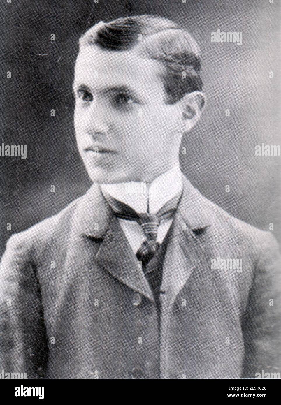 Motty Eitingon as a young man Stock Photo - Alamy