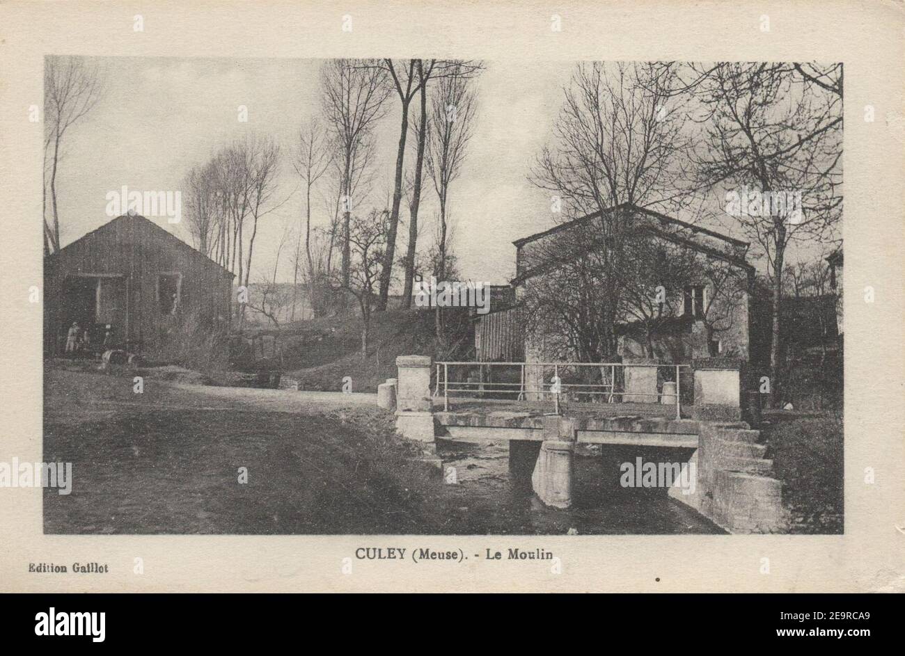 Moulin - Culey Stock Photo - Alamy