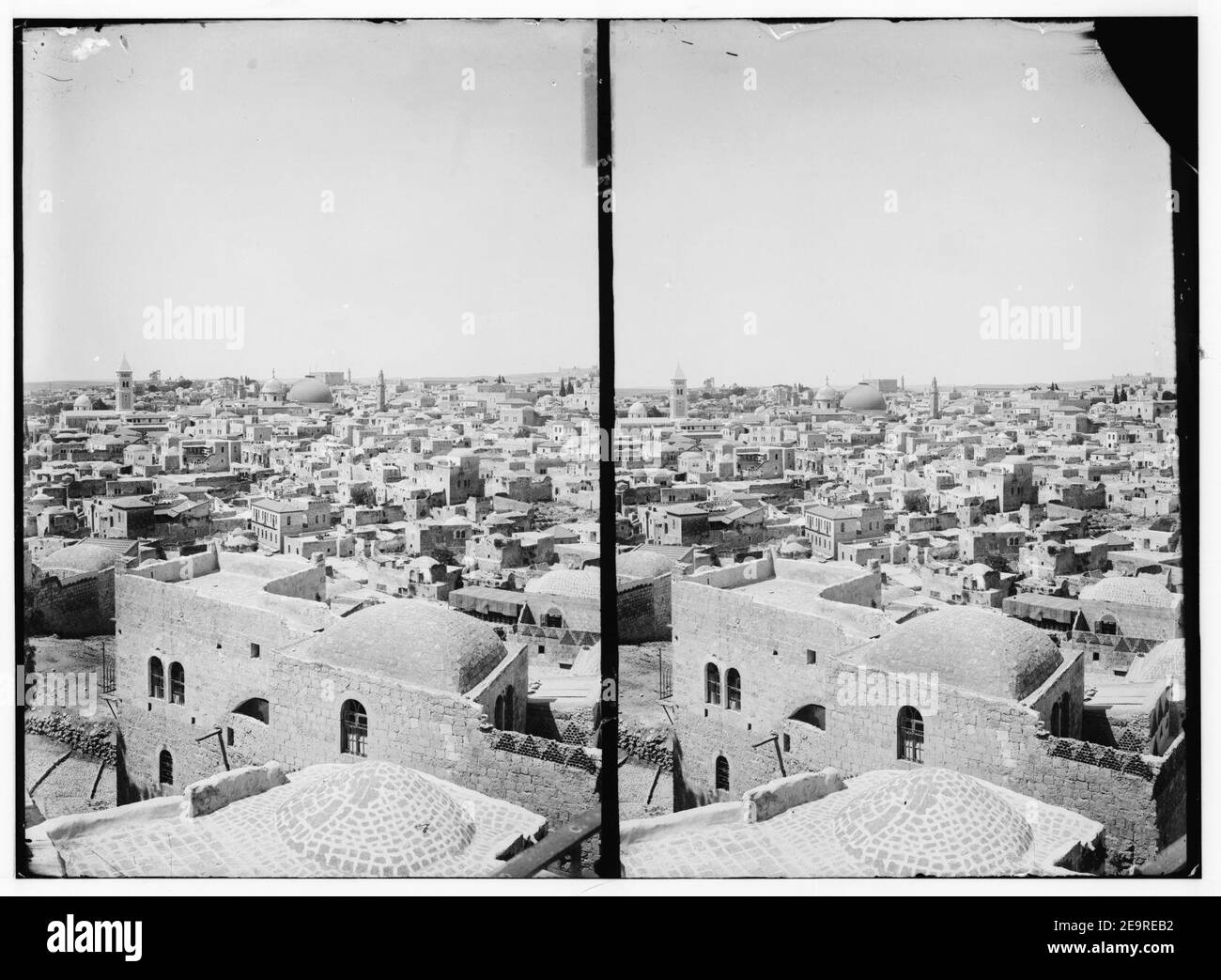 Mount of Olives, Bethany, etc. Jerusalem from Bezetha Stock Photo - Alamy