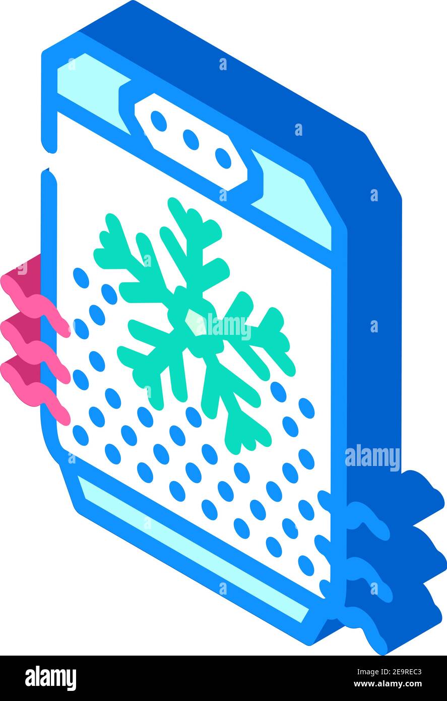 air cooling filter isometric icon vector illustration Stock Vector ...