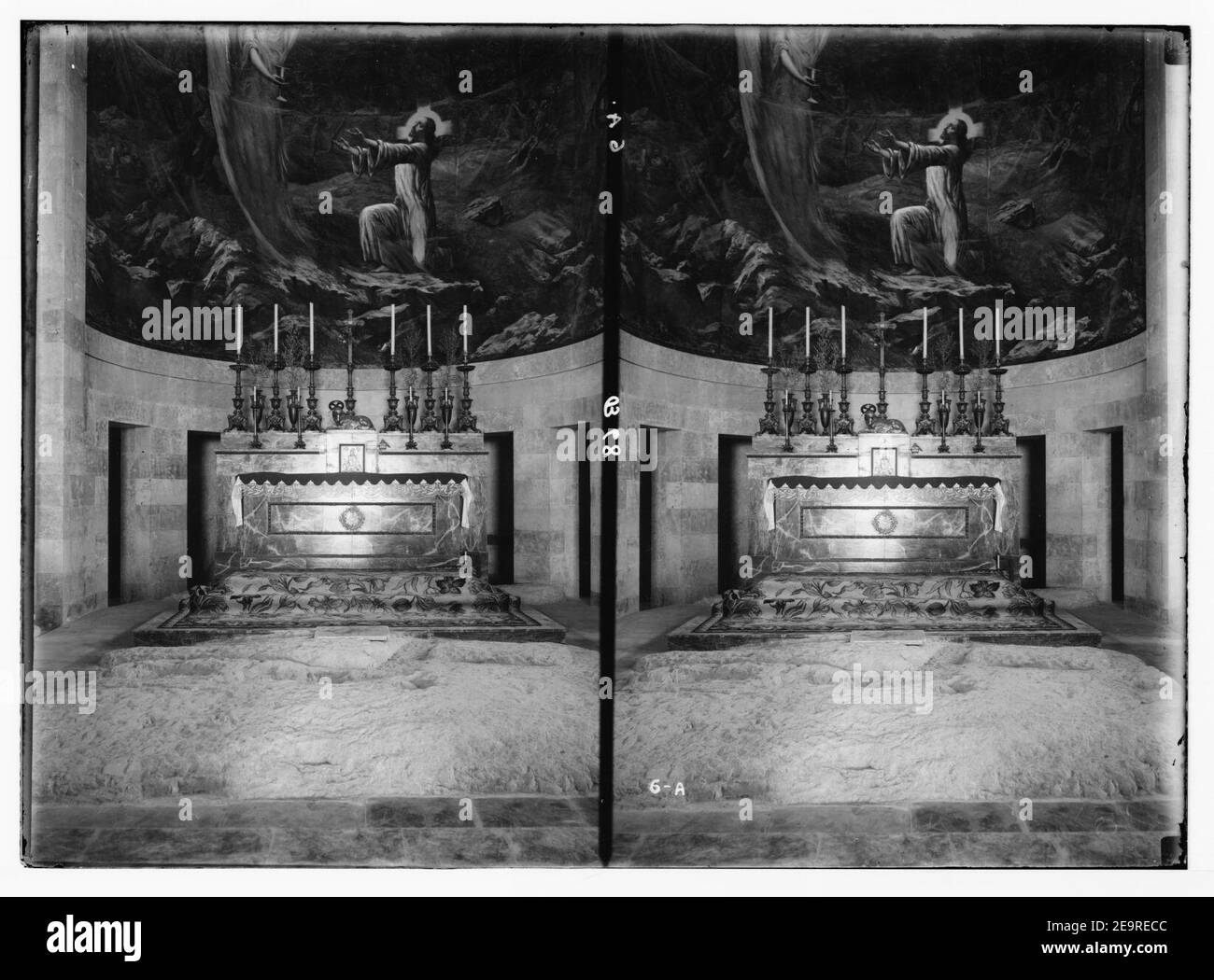 Mount of Olives, Bethany, etc. Rock of Agony Stock Photo - Alamy