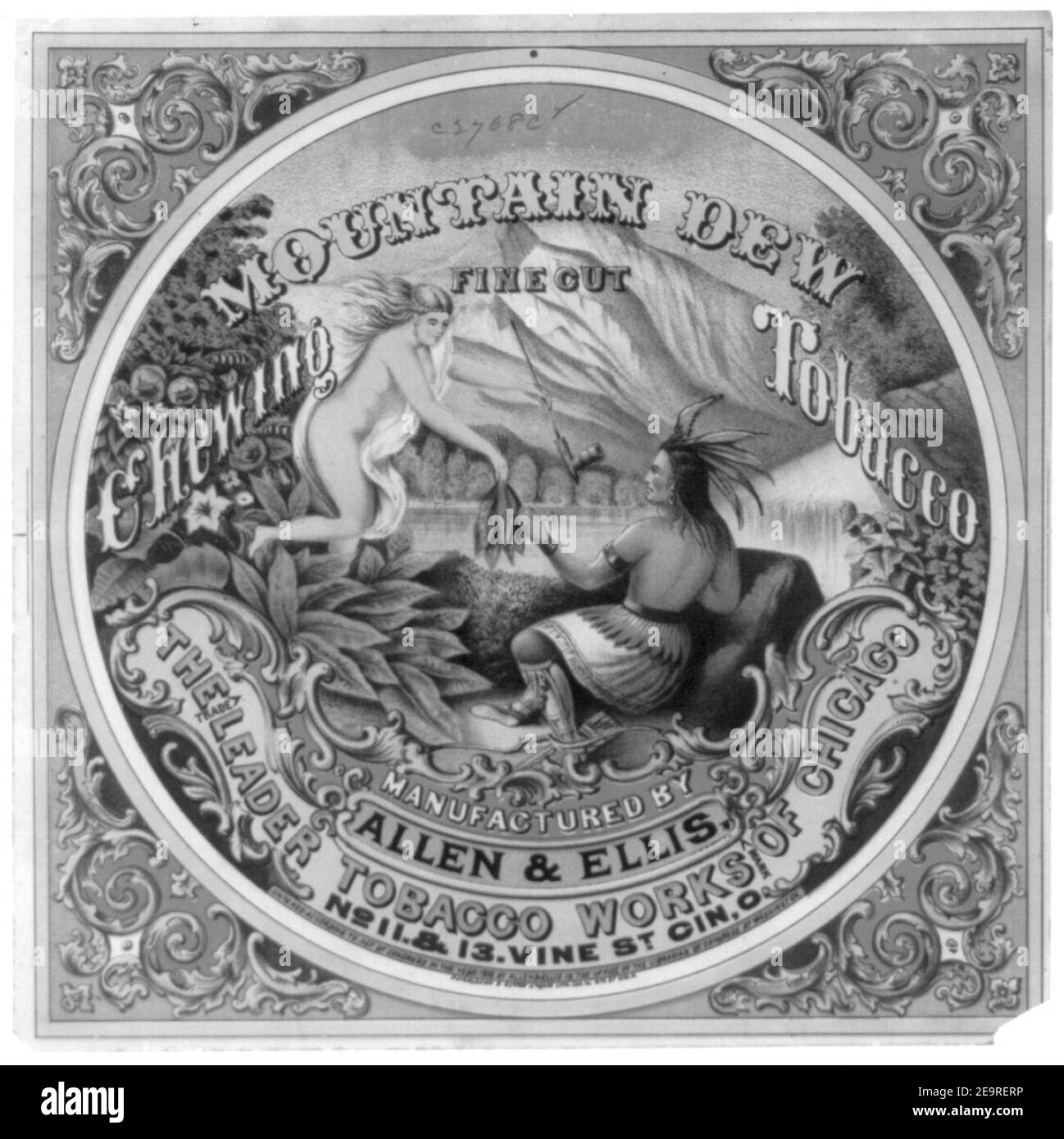 Mountain Dew fine cut chewing tobacco Manufactured by Allen & Ellis ...