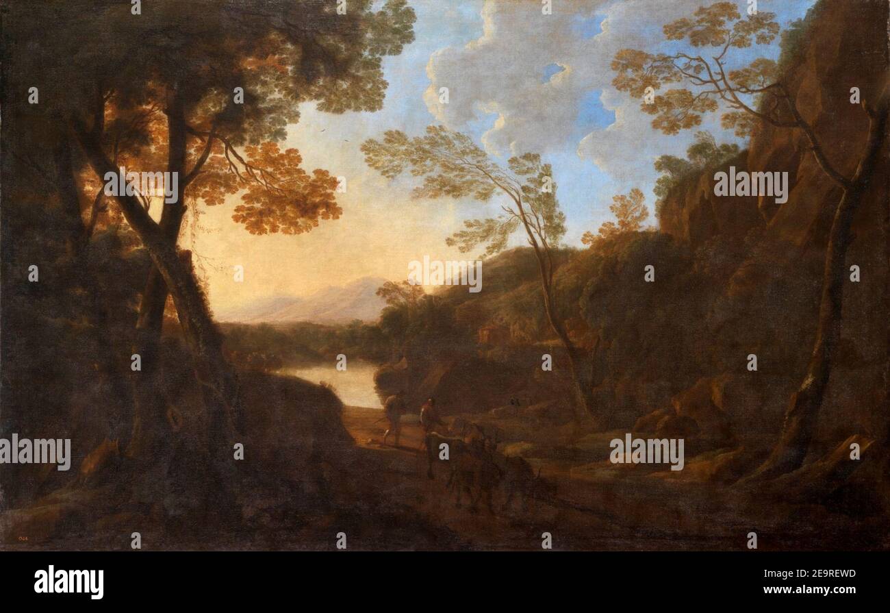 Mountain Pass by Jan Both Stock Photo - Alamy