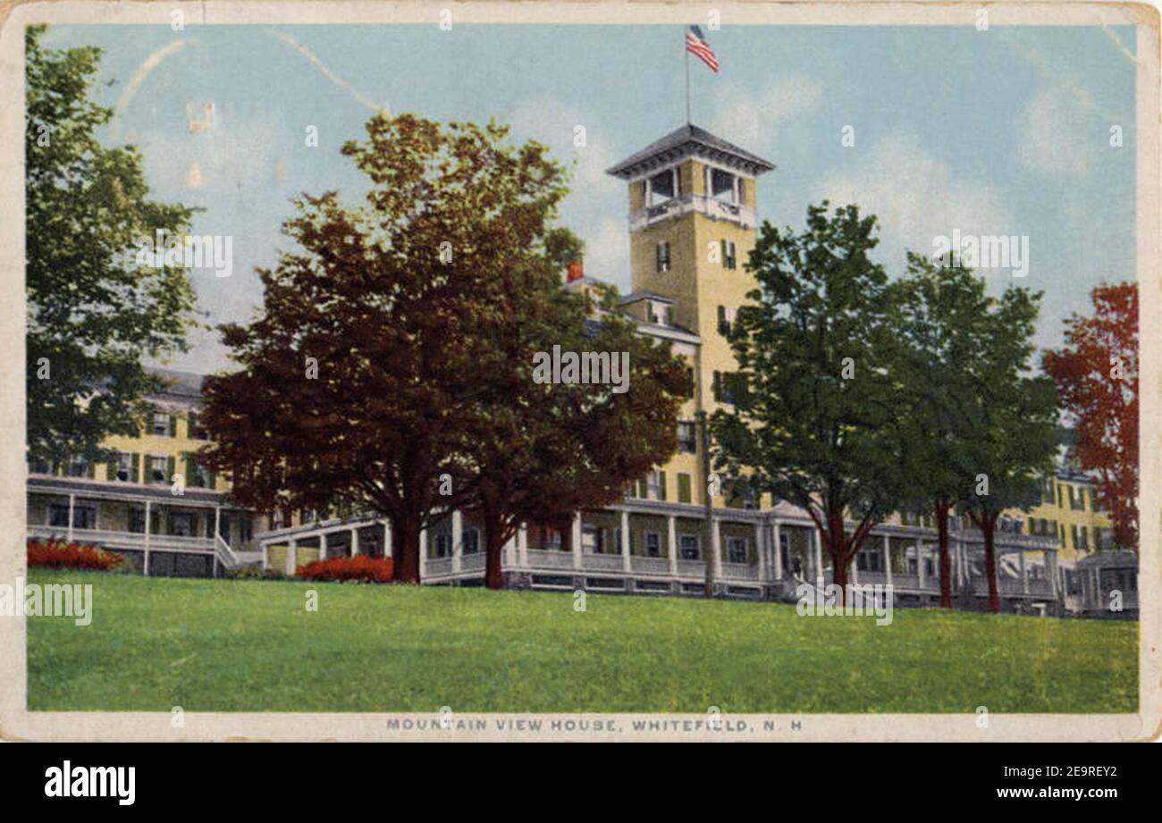 Mountain View House Stock Photo - Alamy