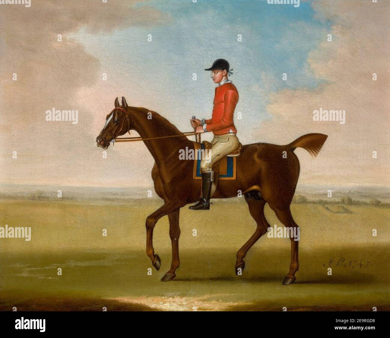 MR JOHN MARTINDALE’S 'SEDBURY', WITH JOCKEY UP Stock Photo - Alamy