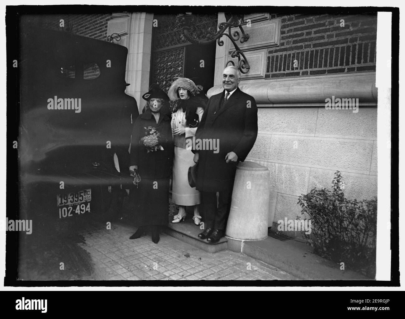 Mr. & Mrs. Harding, Mrs. McLean, 12-7-20 Stock Photo - Alamy