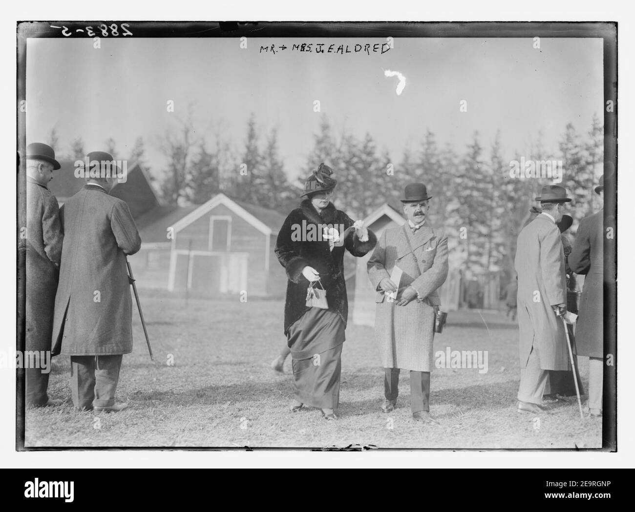 Mr. and Mrs. J.E. Aldred Stock Photo - Alamy