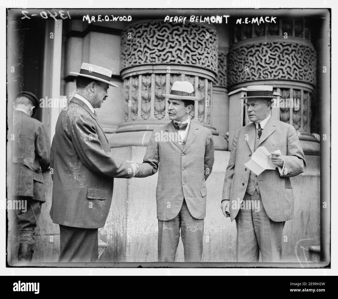 Mr. E.O. Wood, Perry Belmont, N.E. Mack Stock Photo - Alamy