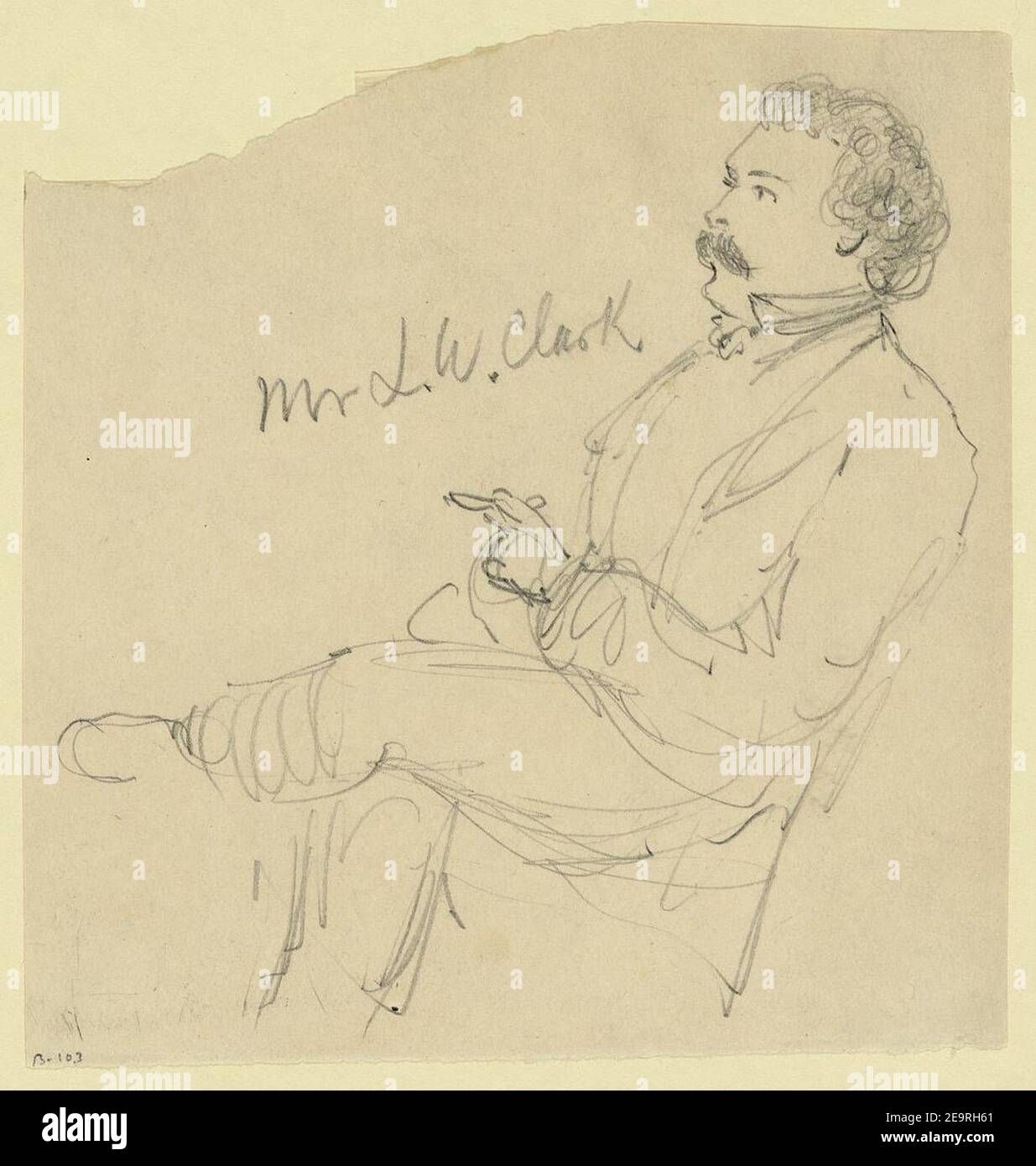 Mr. L.W. Clark Stock Photo - Alamy