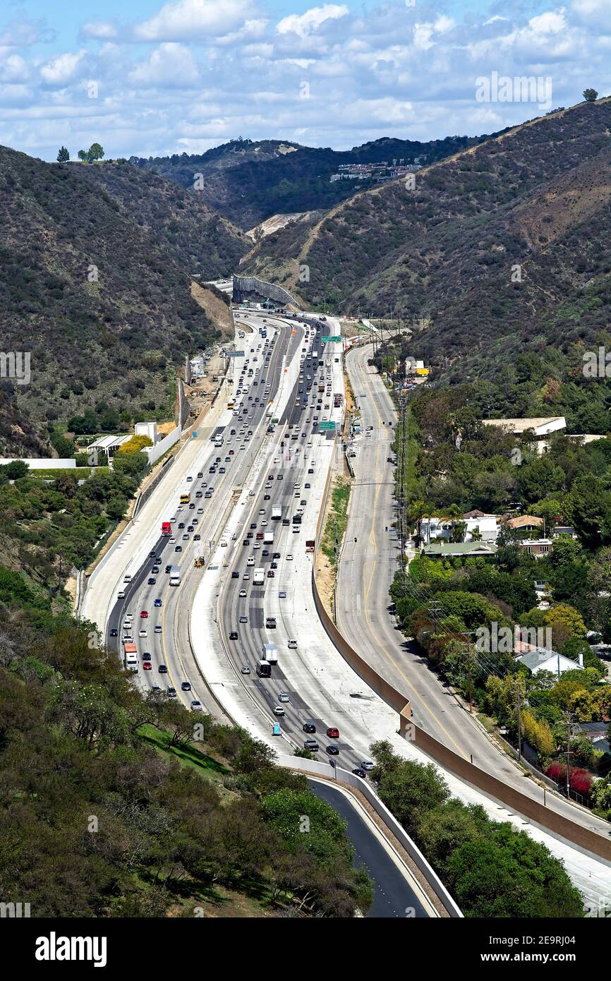 Highway 405 hi-res stock photography and images - Alamy