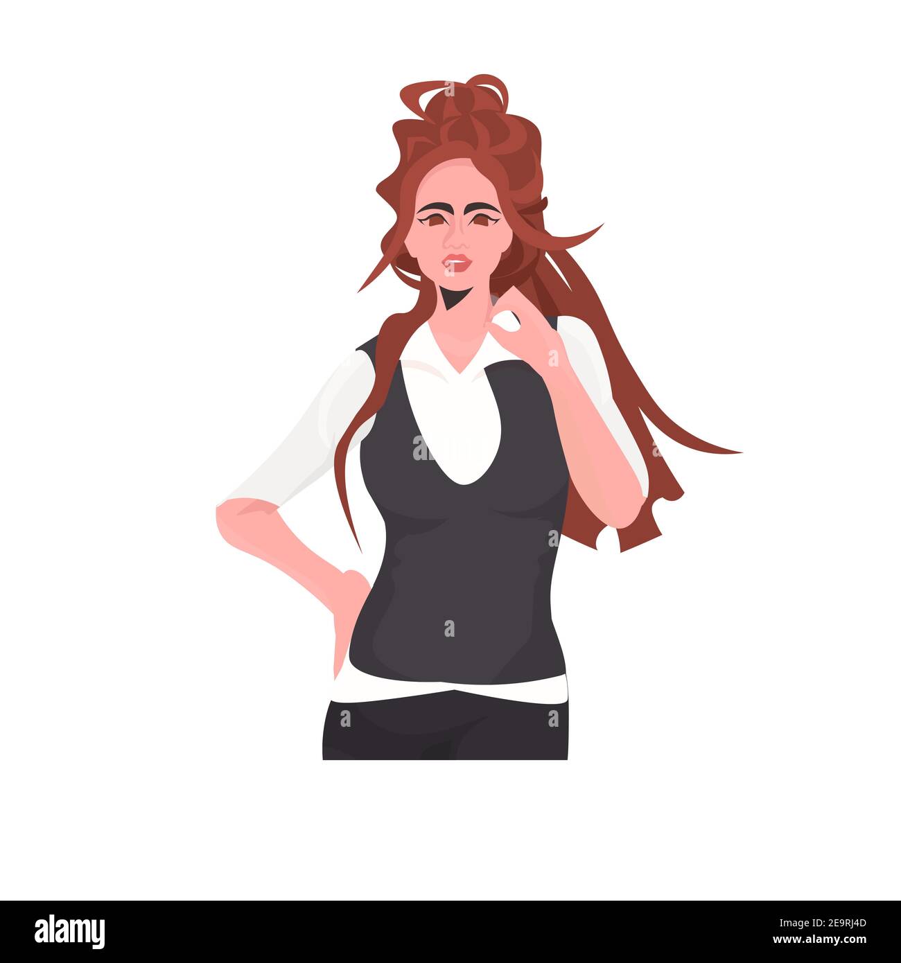 beautiful businesswoman in formal wear business woman office worker ...