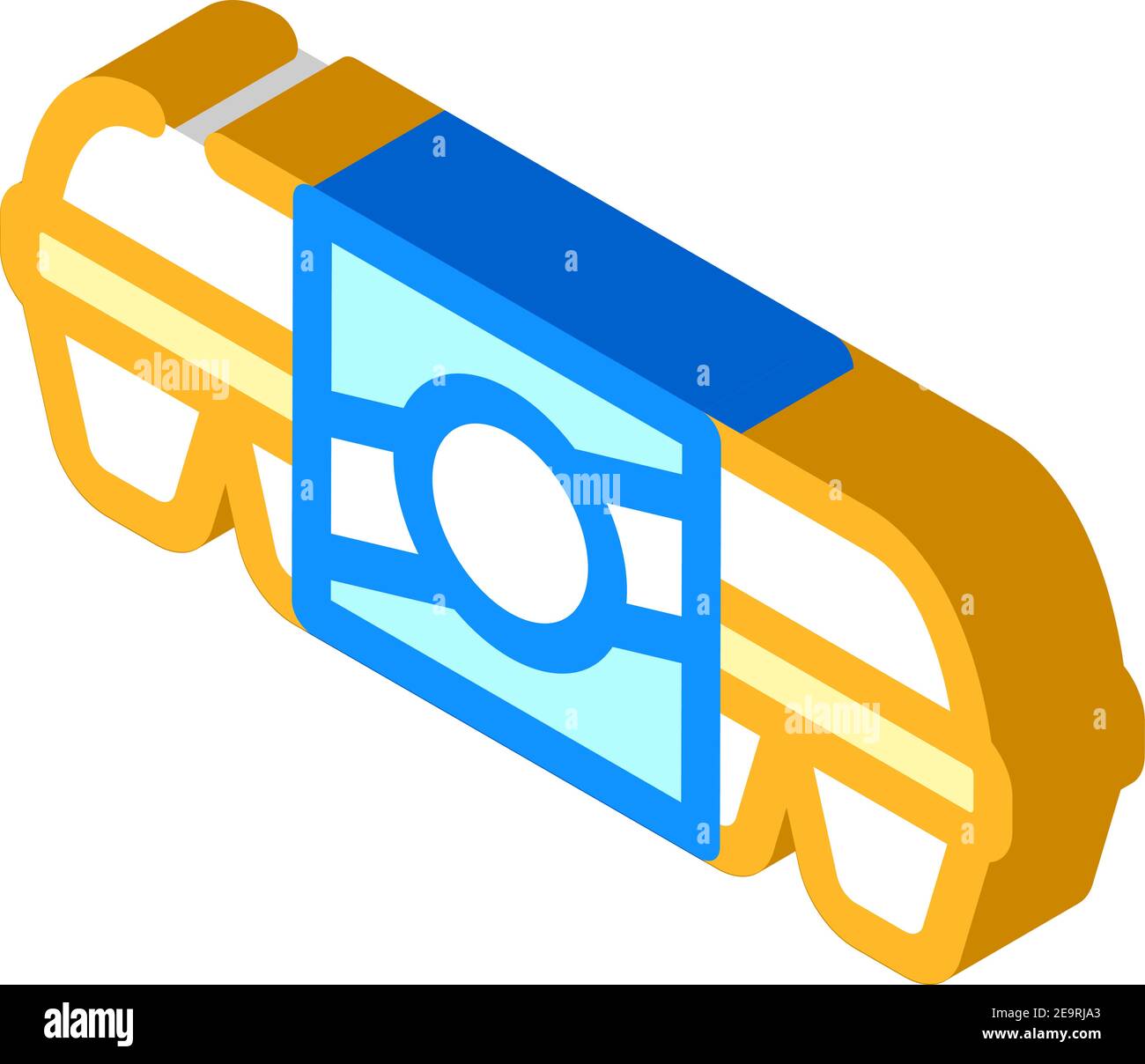 egg package isometric icon vector illustration color Stock Vector Image ...