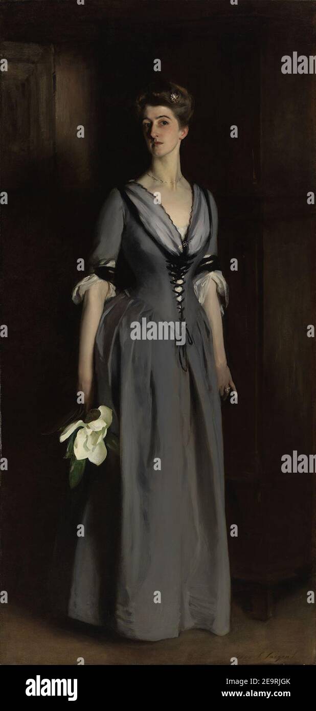 Mrs. Albert Vickers Stock Photo - Alamy