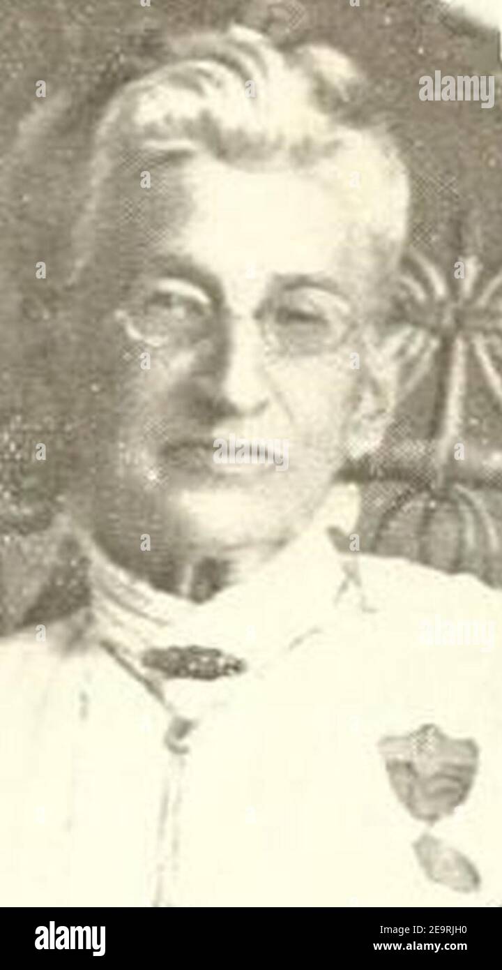 Mrs. Amanda B. Smyth, c. 1910 Stock Photo - Alamy