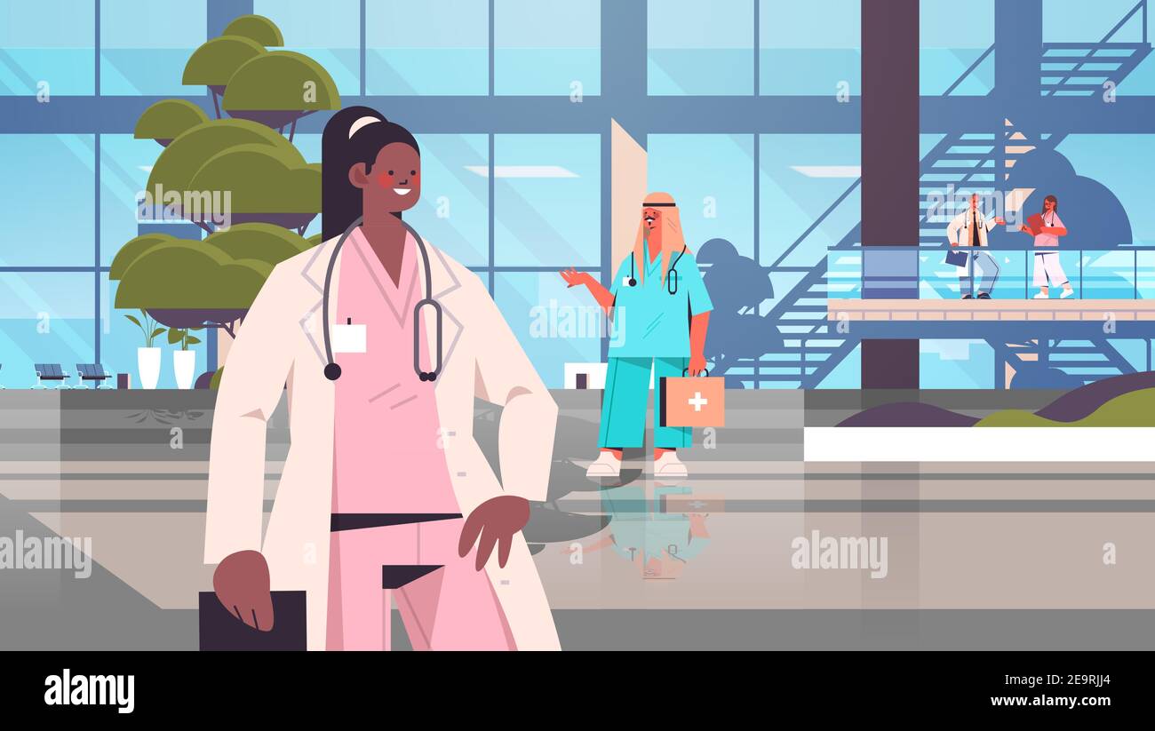 Meeting doctors people in Stock Vector Images - Alamy