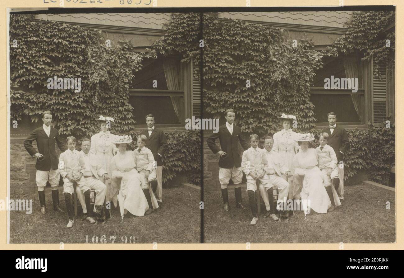 Theodore roosevelt family hi-res stock photography and images - Alamy