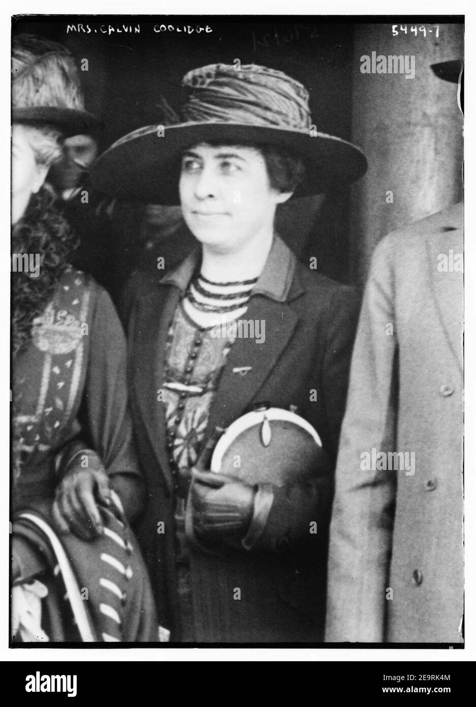 Mrs. Calvin Coolidge Stock Photo - Alamy