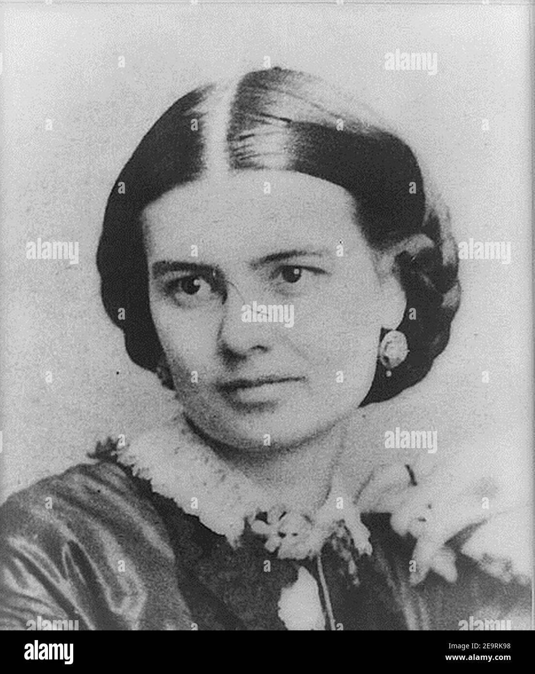Mrs. Chester Arthur, half-length portrait Stock Photo - Alamy