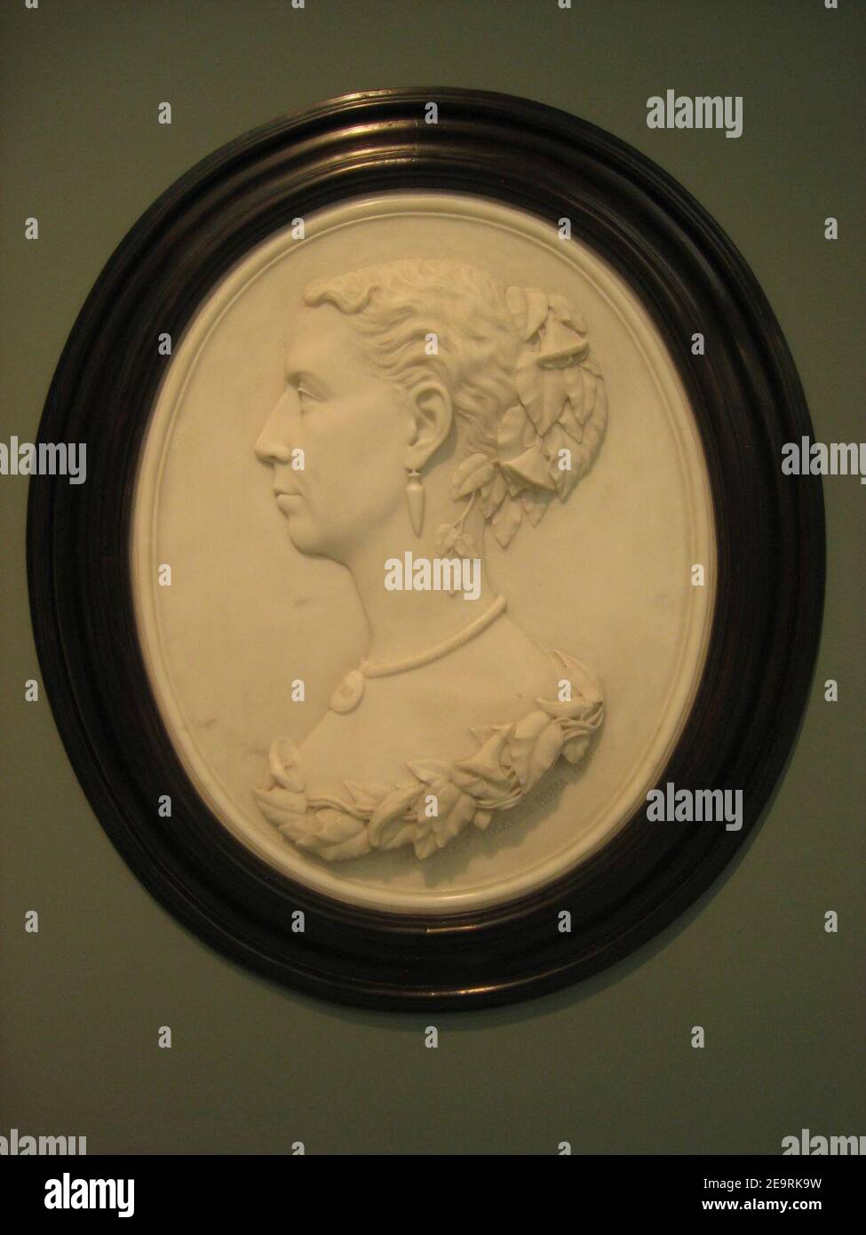 Mrs. Cleveland by Margaret Foley, 1870 Stock Photo - Alamy