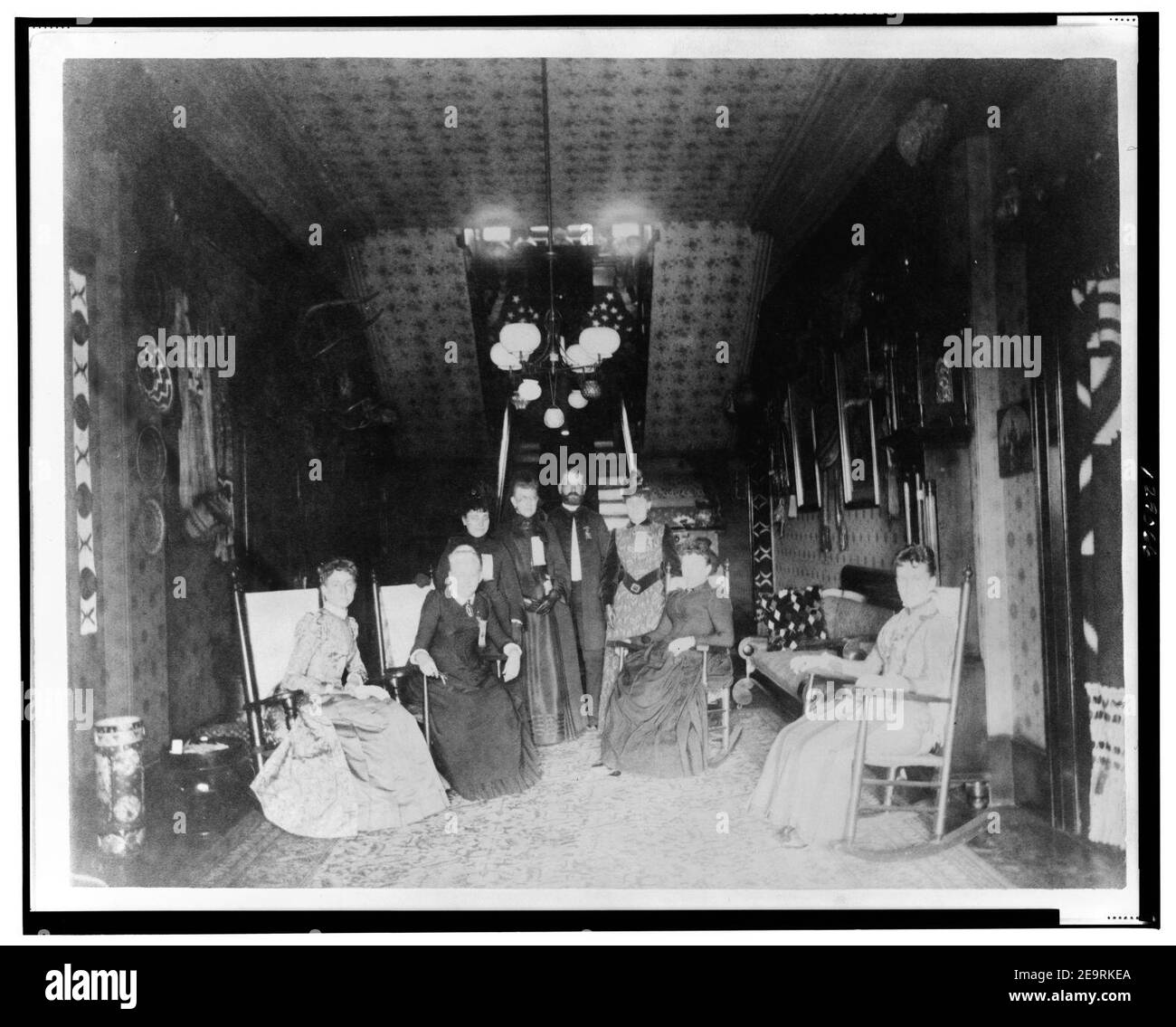 Mrs. Distin, Mrs. Conger, Mr. and Mrs. Bruce Goodfellow, Mrs. Logan ...