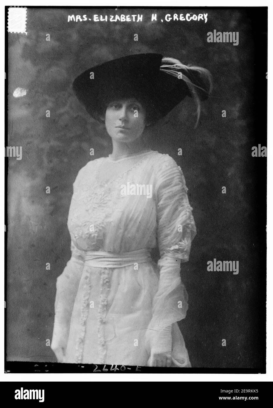 Mrs. Elizabeth H. Gregory Stock Photo - Alamy