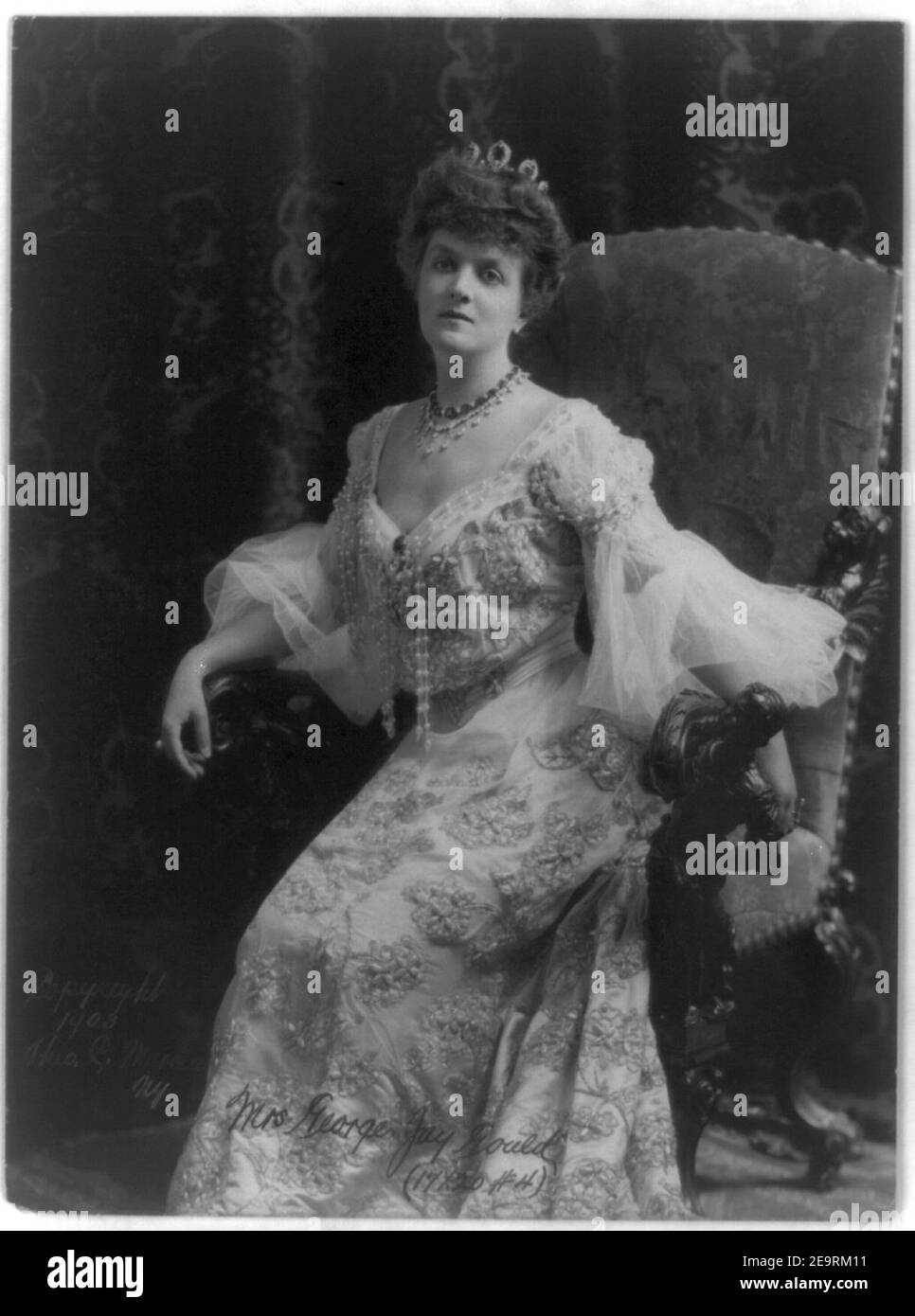 Mrs. George Jay Gould Stock Photo - Alamy