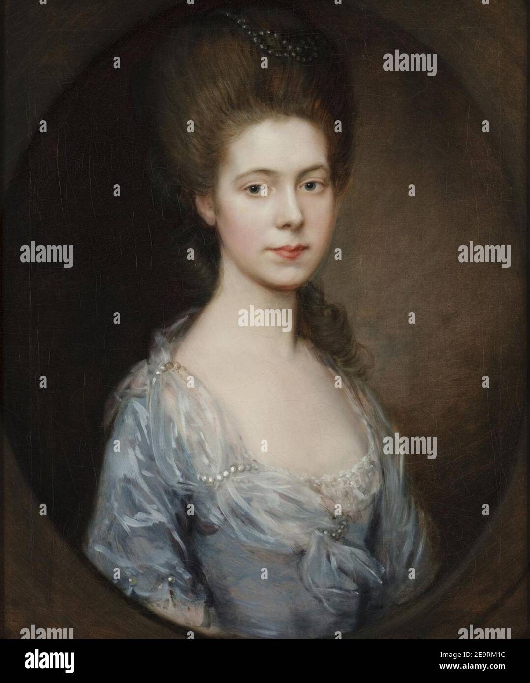 Mrs. George Oswald by Gainsborough Stock Photo - Alamy