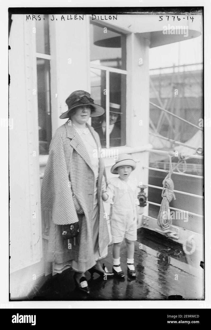 Mrs. J. Allen Dillon Stock Photo - Alamy