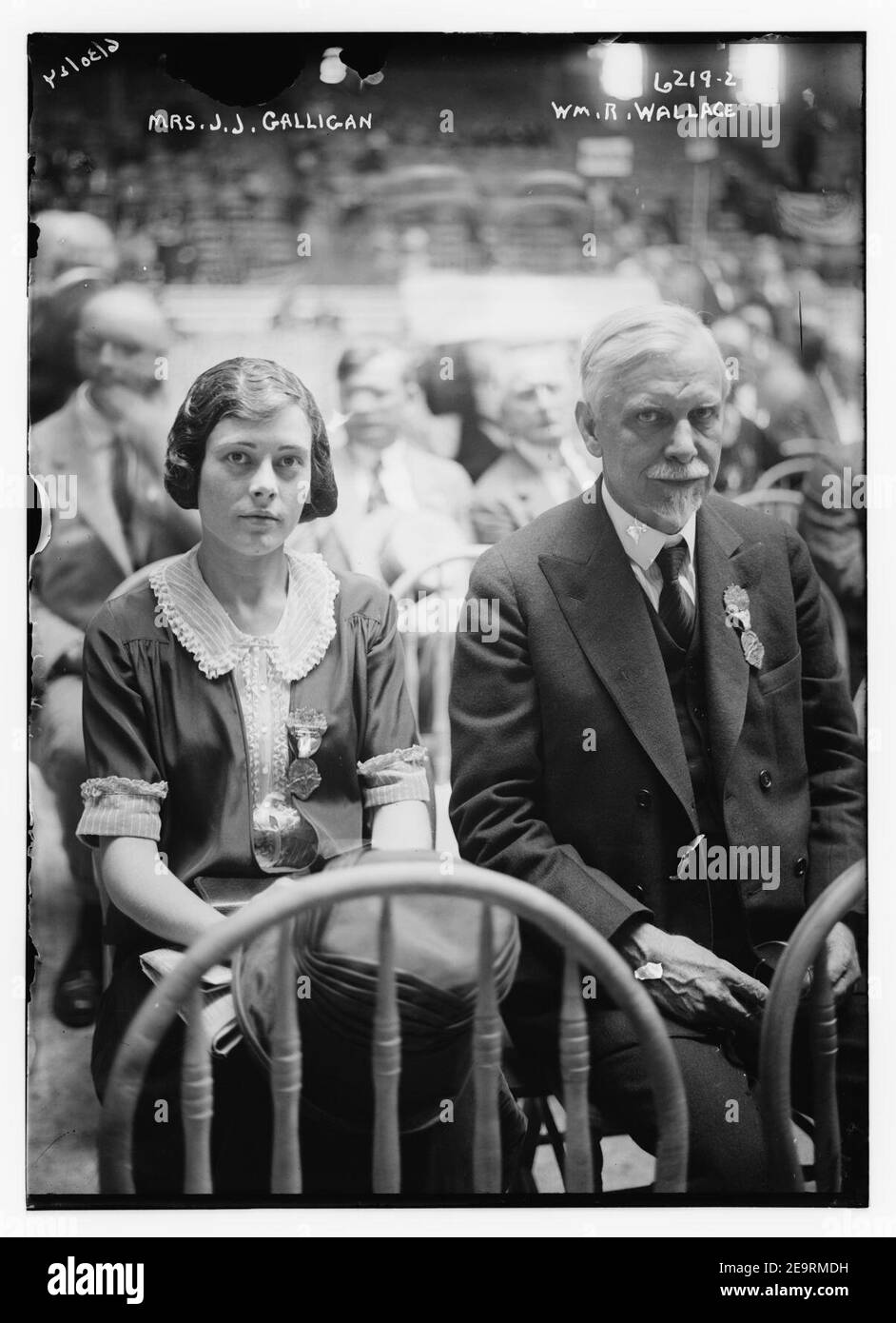Mrs. J.J. Galligan, Wm. R. Wallace Stock Photo - Alamy