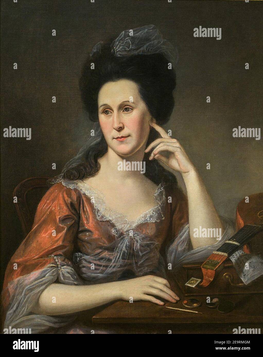 Mrs. Jacob Rush (Mary Rench Stock Photo - Alamy