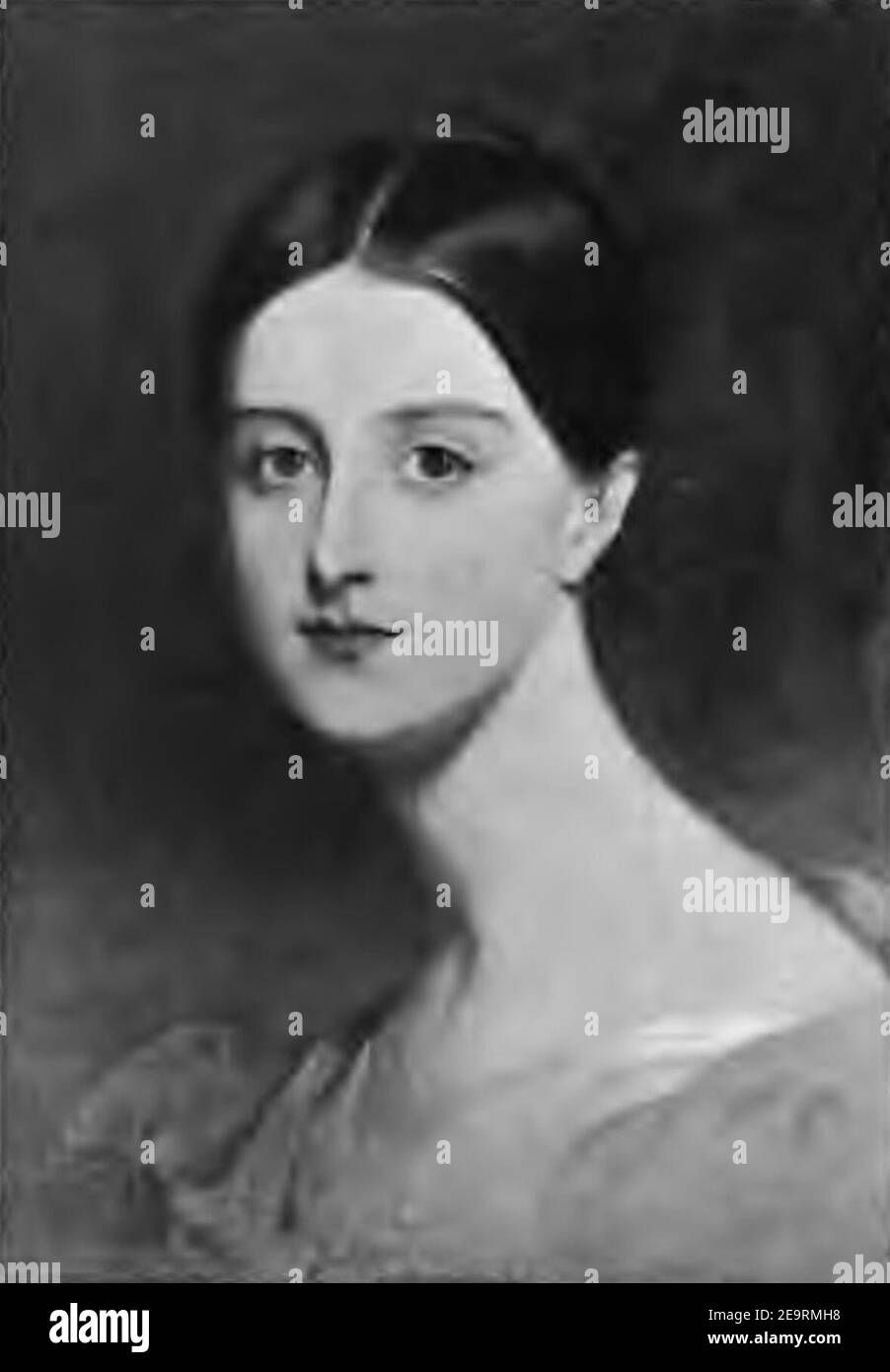 Mrs. James S. Wadsworth (Mary Craig Wharton) - Thomas Sully Stock Photo ...