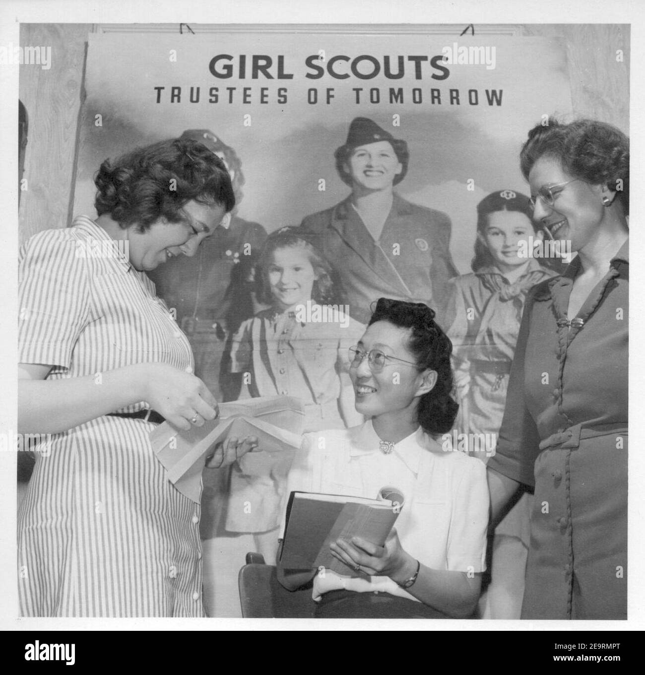 Mrs. Kim Obata, daughter-in-law of Professsor C. Obata Stock Photo - Alamy