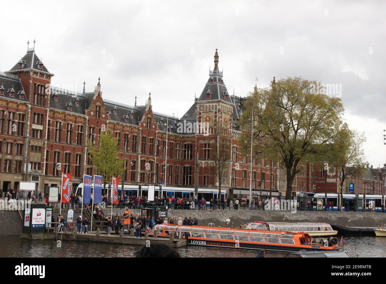 Amsterdam city center Stock Photo - Alamy