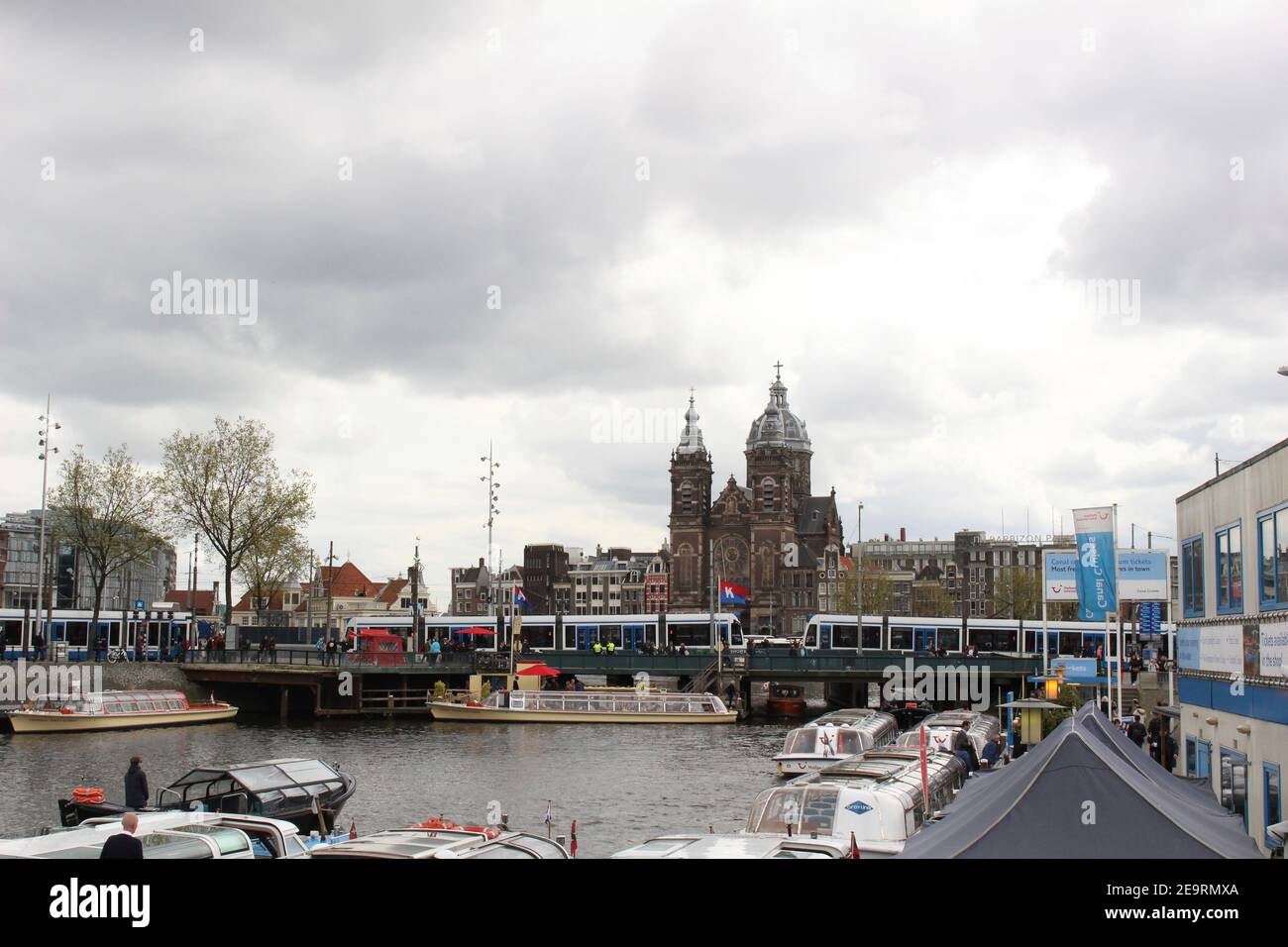 Amsterdam city center Stock Photo - Alamy