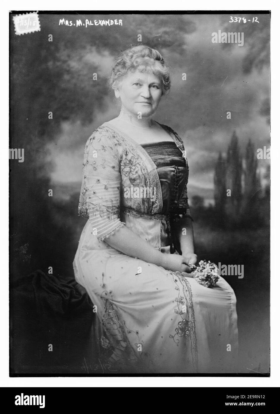 Mrs. M. Alexander Stock Photo - Alamy