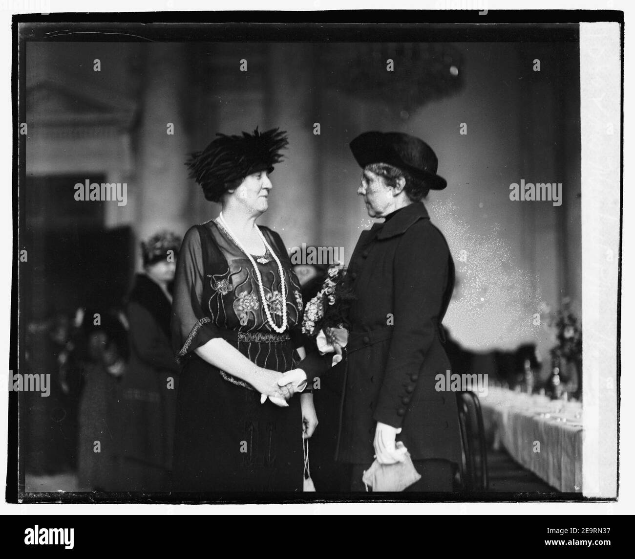 Mrs. Marshall & Mrs. Harding Stock Photo - Alamy
