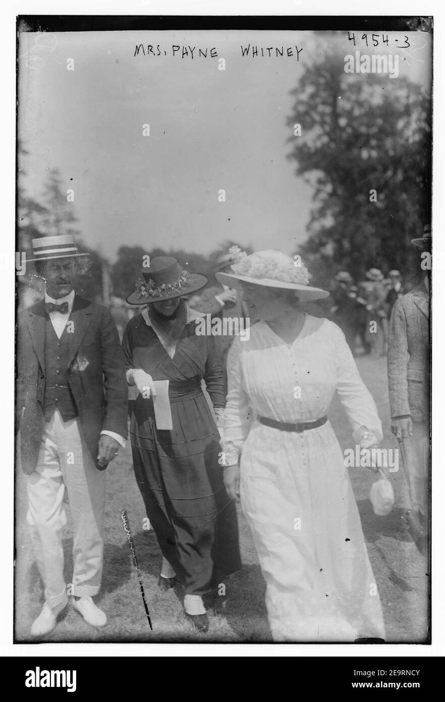 Mrs. Payne Whitney Stock Photo - Alamy