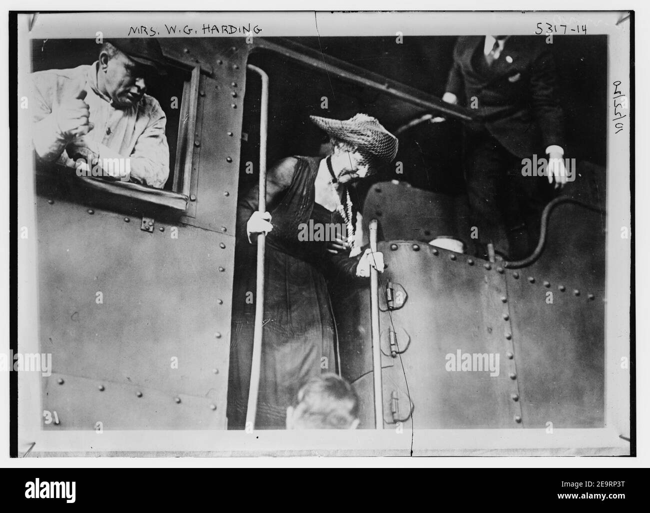 Mrs. W.G. Harding Stock Photo - Alamy